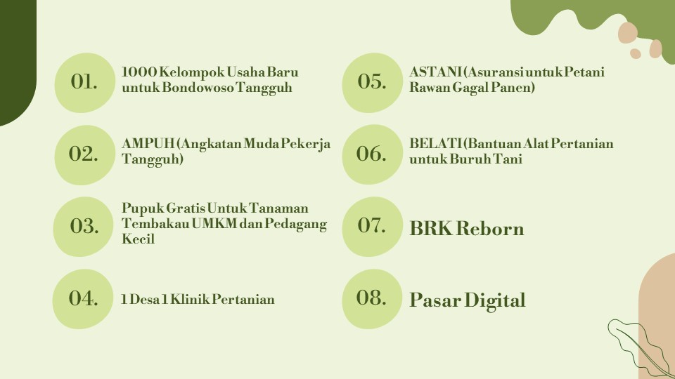 Dinas Pertanian dan Ketahanan Pangan - Program Unggulan